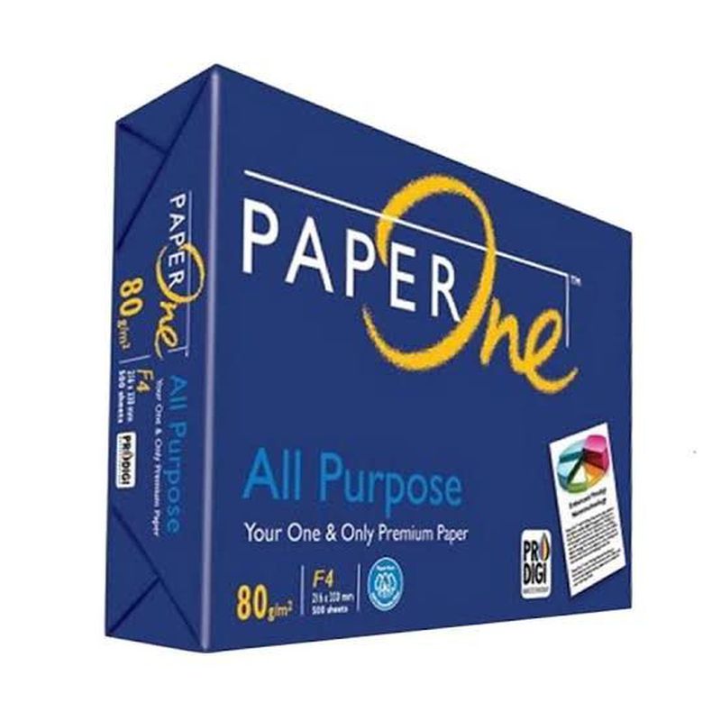 KERTAS HVS F4 80 GRAM PAPER ONE