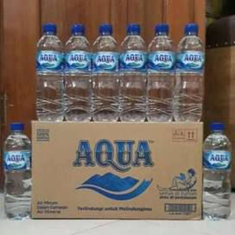 aqua botol 600 ml