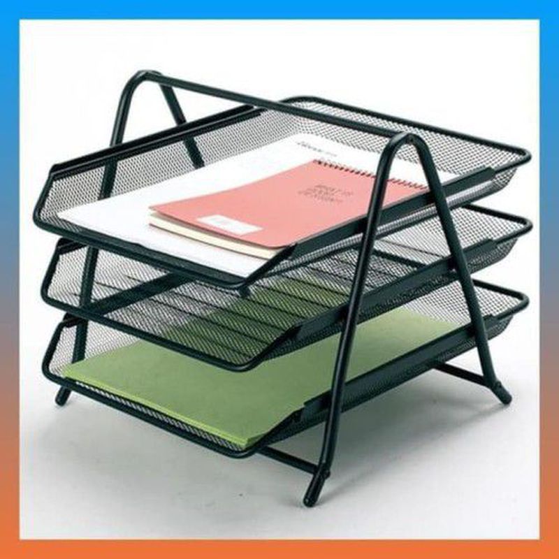 Rak Dokumen V-Tec - Besi - 3 Susun