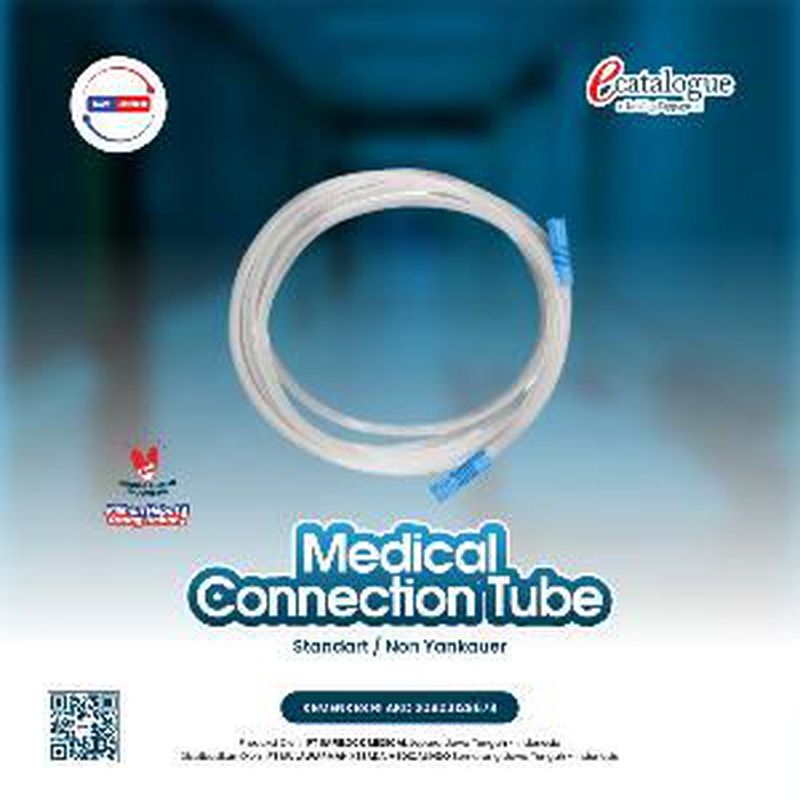 Suction Connecting Tube Non Yankauer - 300 Cm