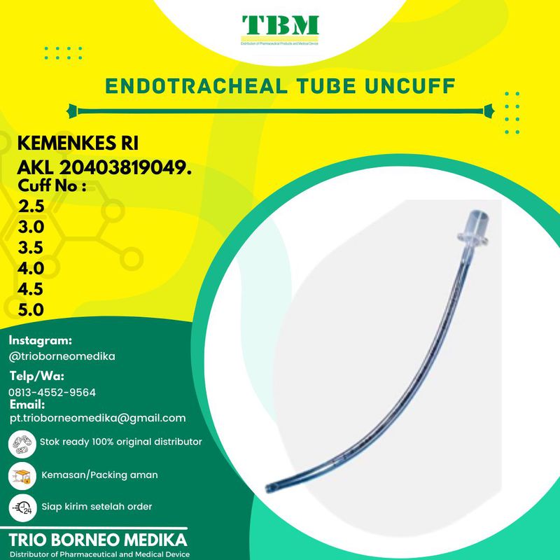 ETT Uncuff - TBM - 2.5