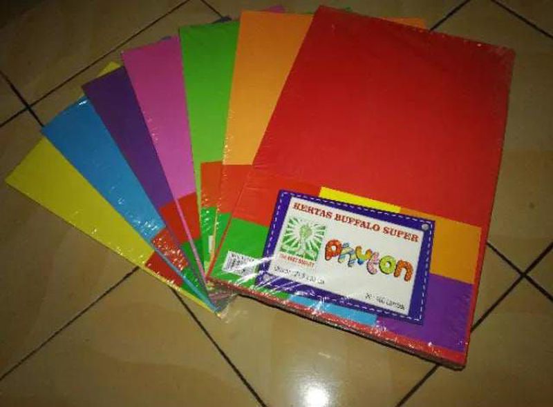 Kertas buffalo - Kuning