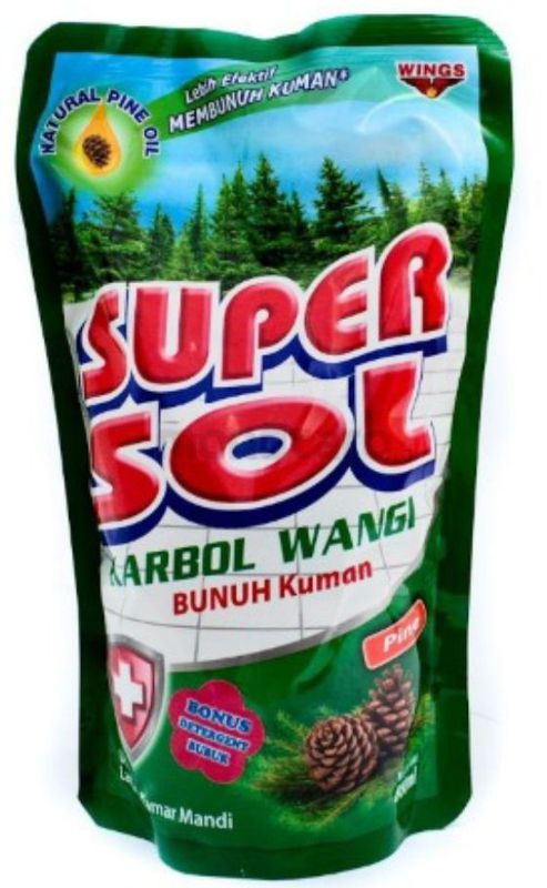 Super sol karbol wangi refill pouch 800ml