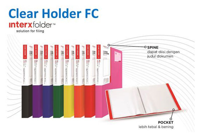 CLEAR HOLDER FC - 40 Pocket