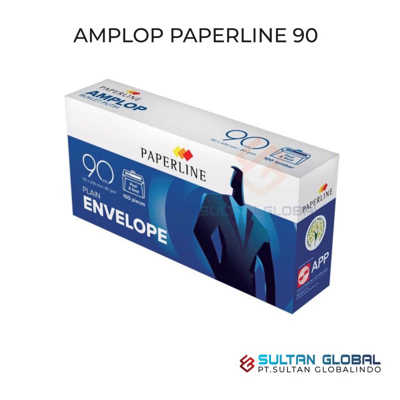 Amplop Paperline 90 Putih Polos