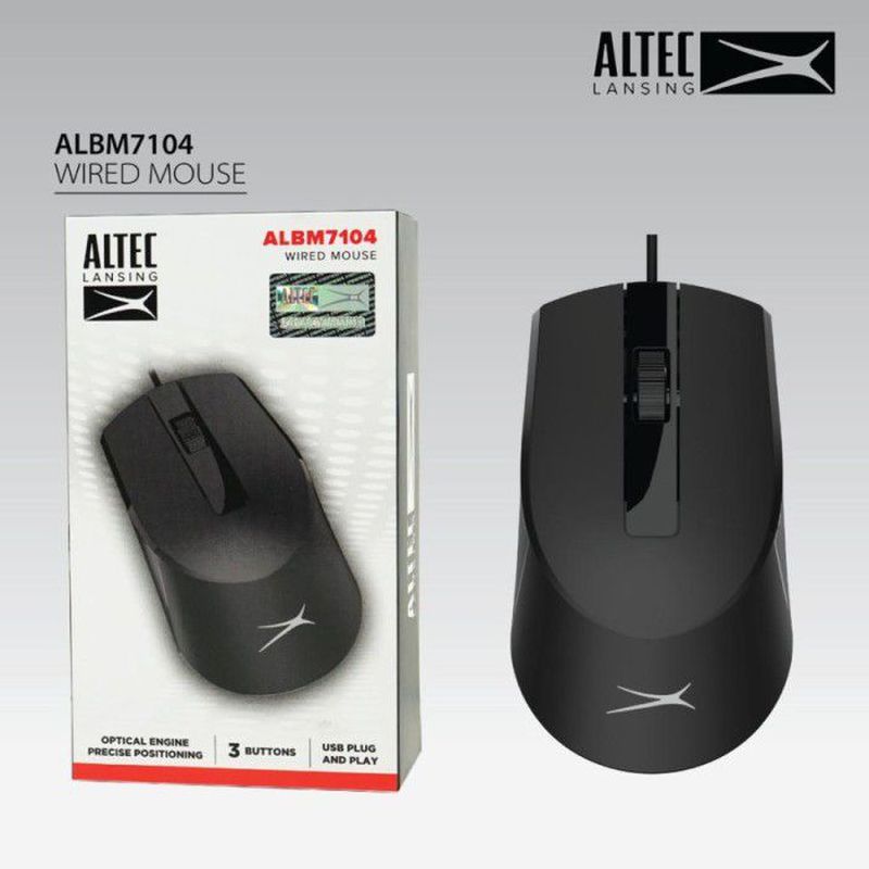 Altec Lansing Mouse Wired ALBM7104