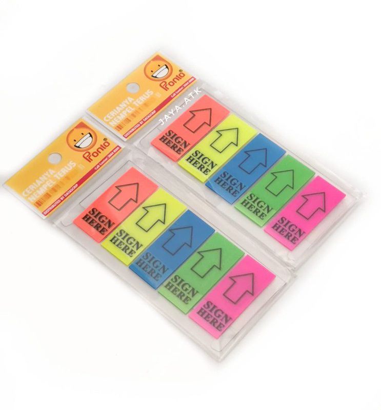 STICKY NOTES SIGN HERE