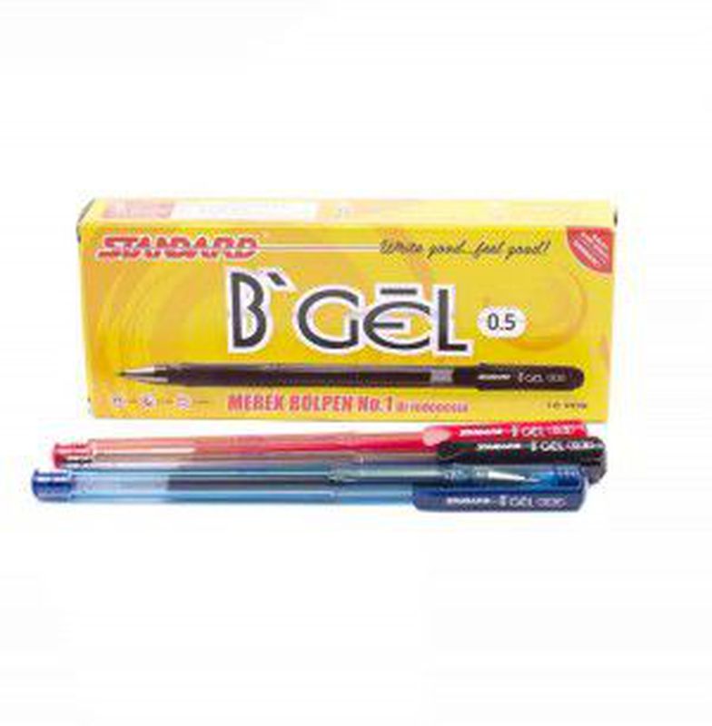 STANDARD BALLPOINT B GEL 0.5 BLUE