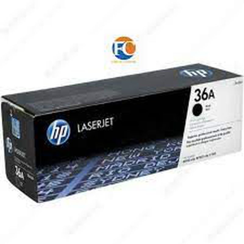 HP 36A Black Original LaserJet Toner Cartridge