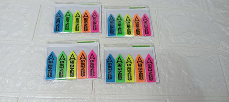 STICK NOTE / POST IT BIG SIGN HERE SERI 6021