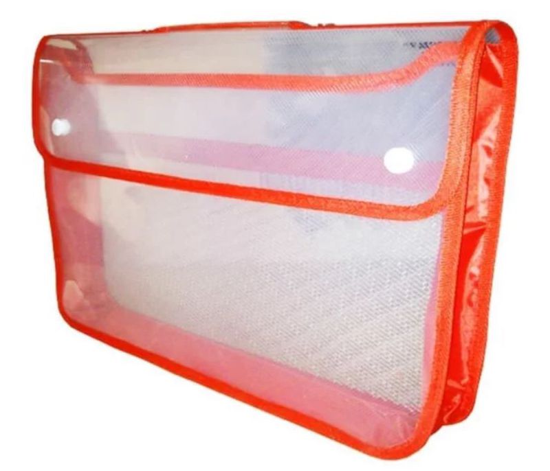 MAP TAS PLASTIK KANCING ZIPPER BAG - Hijau