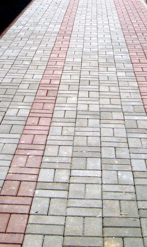 PAVING BLOCK, CONBLOCK, PAVING PERSEGI, PAVING BLOCK 8CM MERAH ATAS