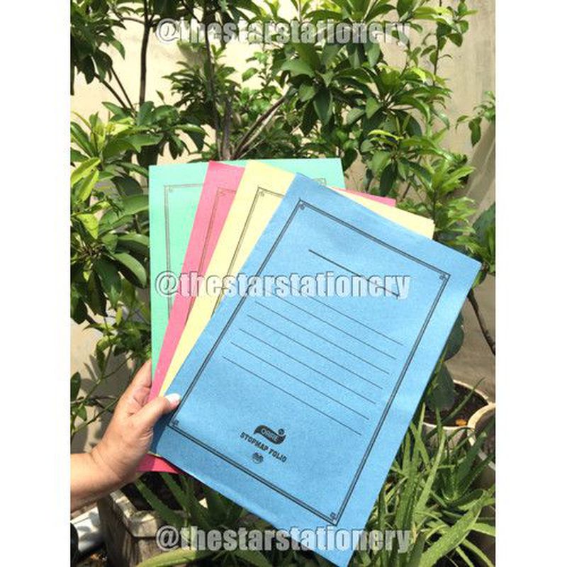 STOPMAP KERTAS - Biru