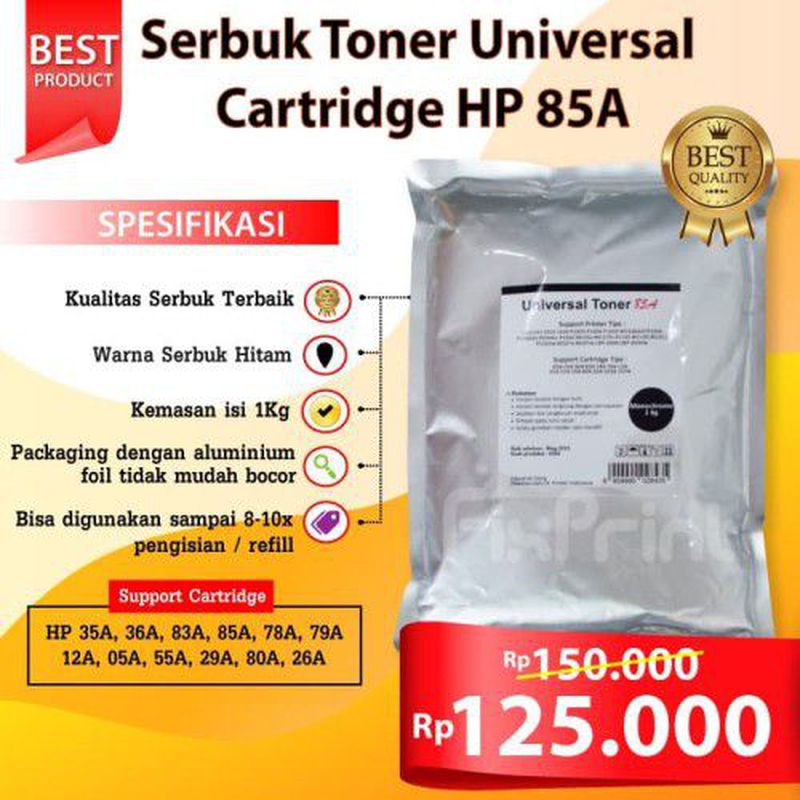 Refil HP Laserjet 85A