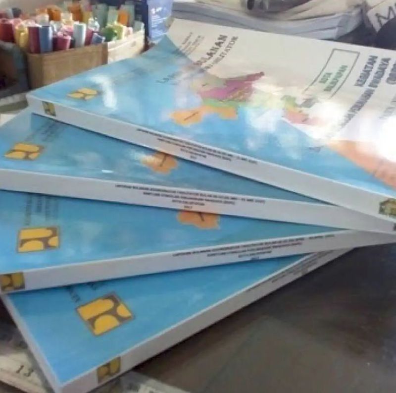 CETAK COVER DAN JILID COVER LANGSUNG ( SOFTCOVER ) LAMINATING PLASTIK ...