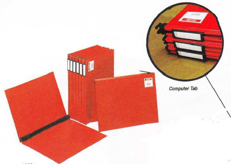 BANTEX Computer Files Sizes 14 7/8 x 11" 1562 Cobalt Blue