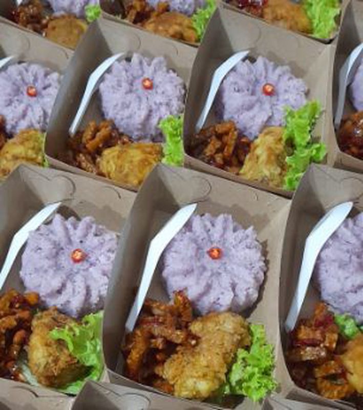 Nasi Box / Nasi Kotak Menu Ayam Miroso