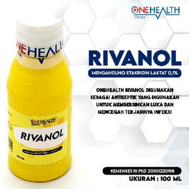 ONEHEALTH RIVANOL 0,1% 100 ML & 300 ML - 300 ML