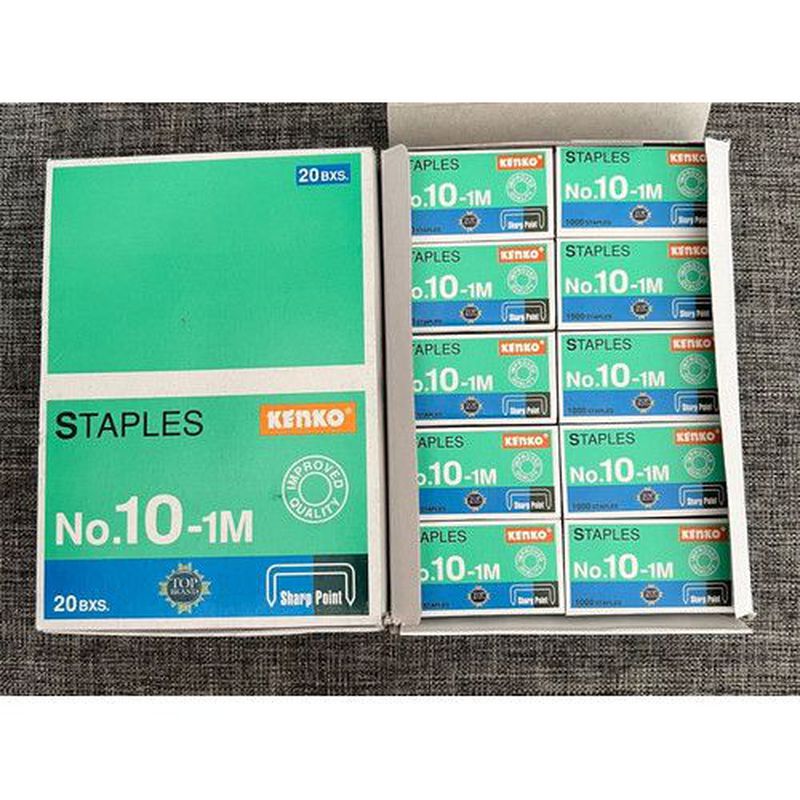 ISI STAPLER NO 10 (1 PACK BESAR ISI 20 PACK KECIL)