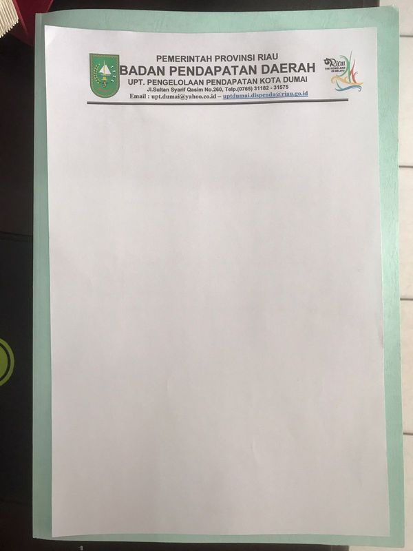 Kop Surat Dinas UPT Bapenda