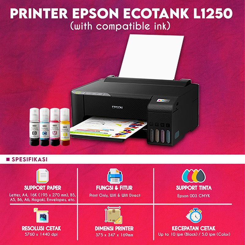 PRINTER EPSON ECOTANK L1250