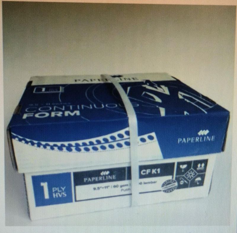 Paperline Continuous Form 1 ply