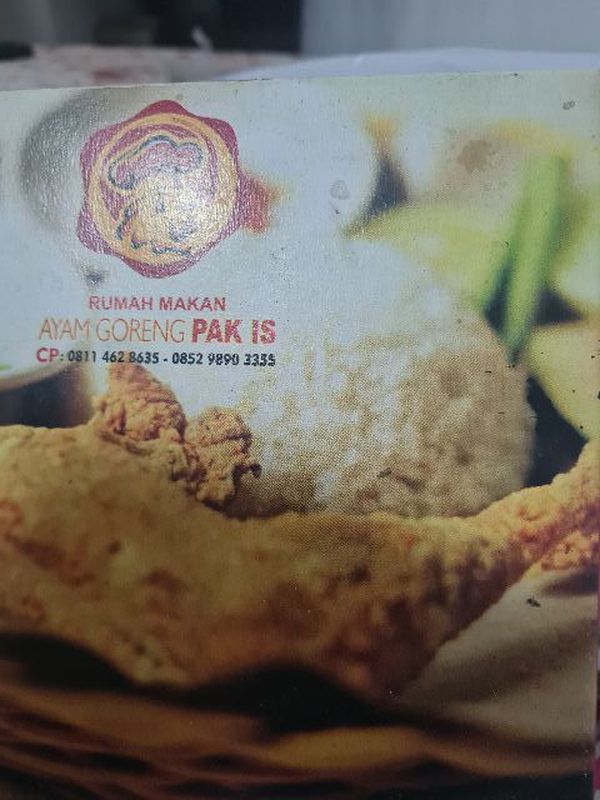 Pkt Ayam Goreng Pak Is 4