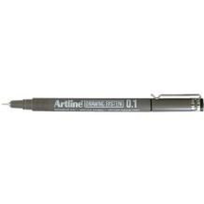 PULPEN ARTLINE DRAWING BLACK 0.1