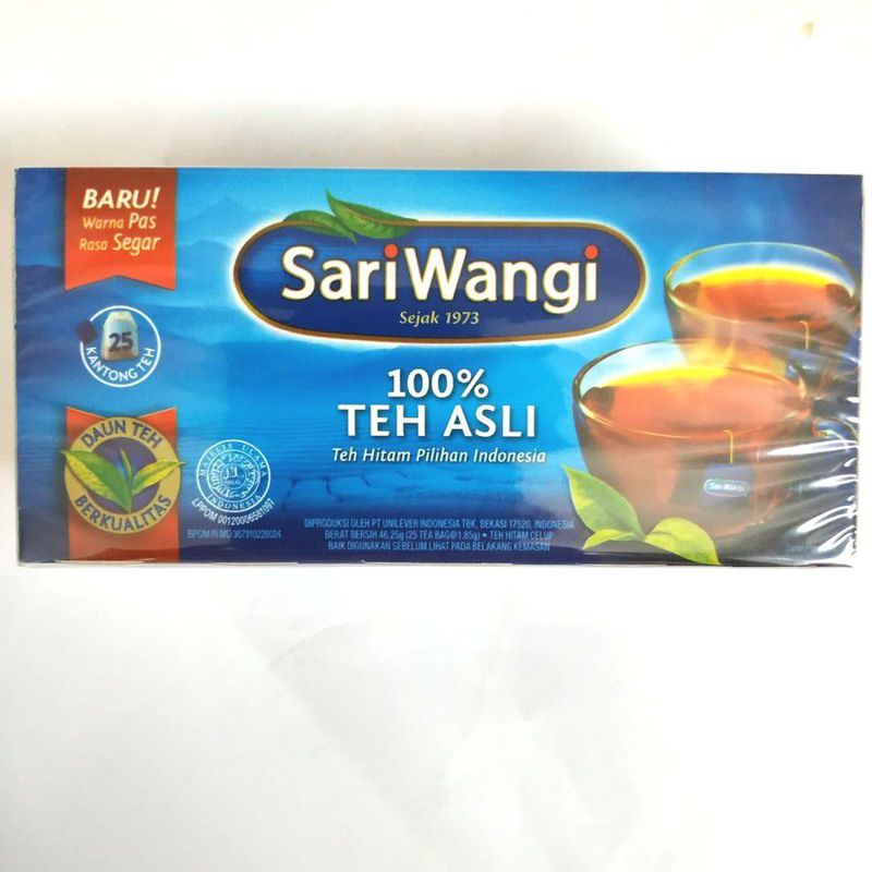 Teh Celup Sari Wangi (isi 25 per dus)