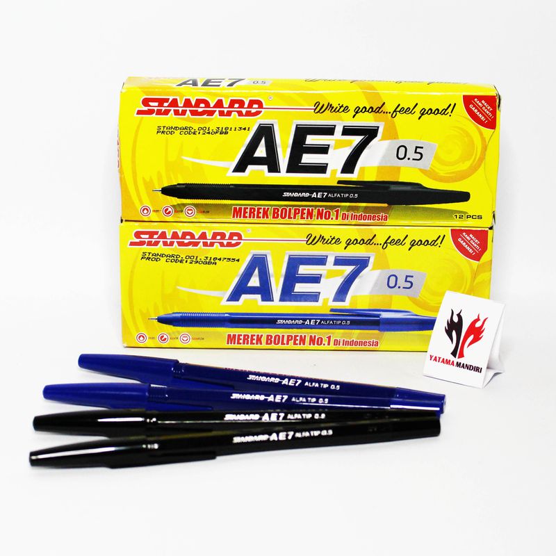 Bolpoint Standard AE7 - Merah