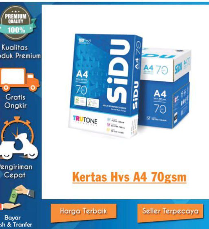 kertas hvs a4 70 gsm