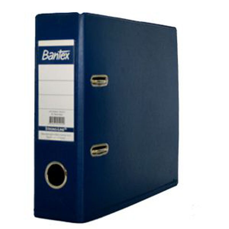 BANTEX Lever Arch Files Plastic Size A5 Width 7cm 1452 Blue