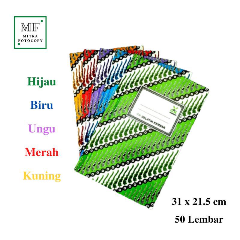BUKU FOLIO 50 LEMBAR