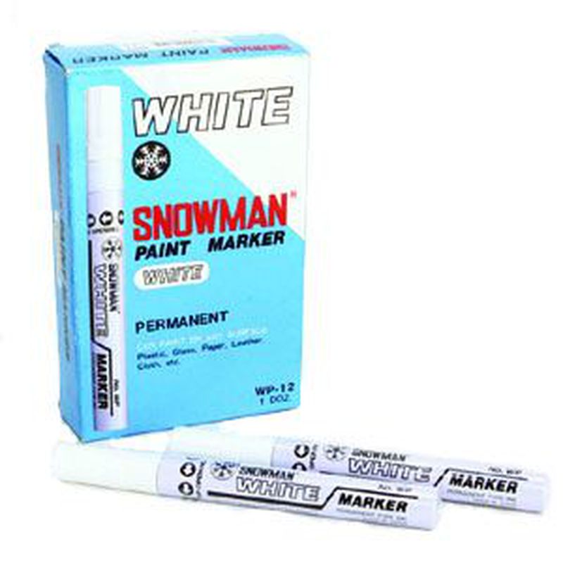 SNOWMAN Marker Paint CP-12 White