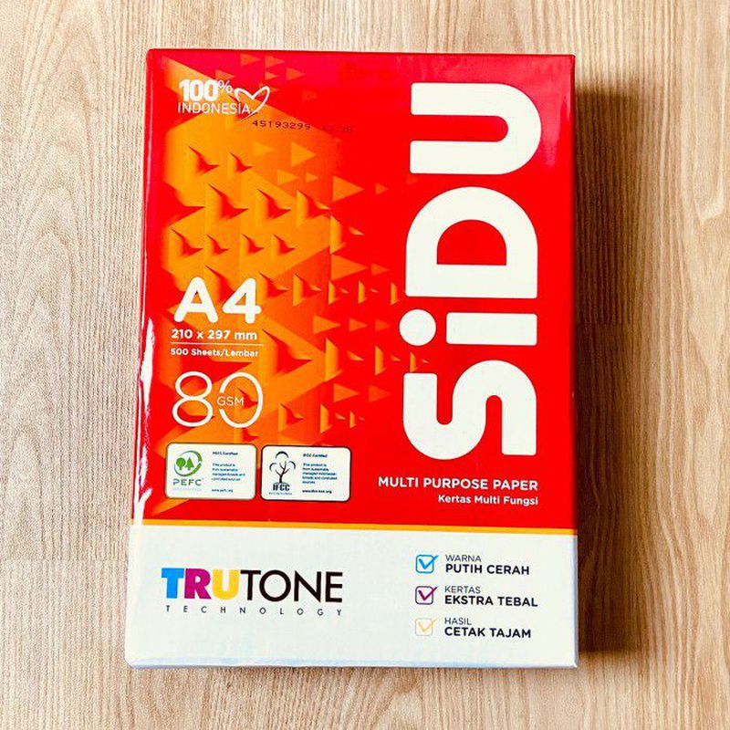 Kertas Sidu A4 80 gr
