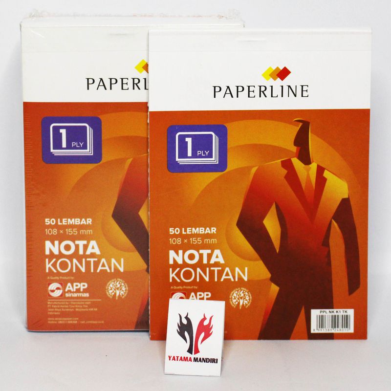 Nota Kontan Kecil Paperline 1 Ply