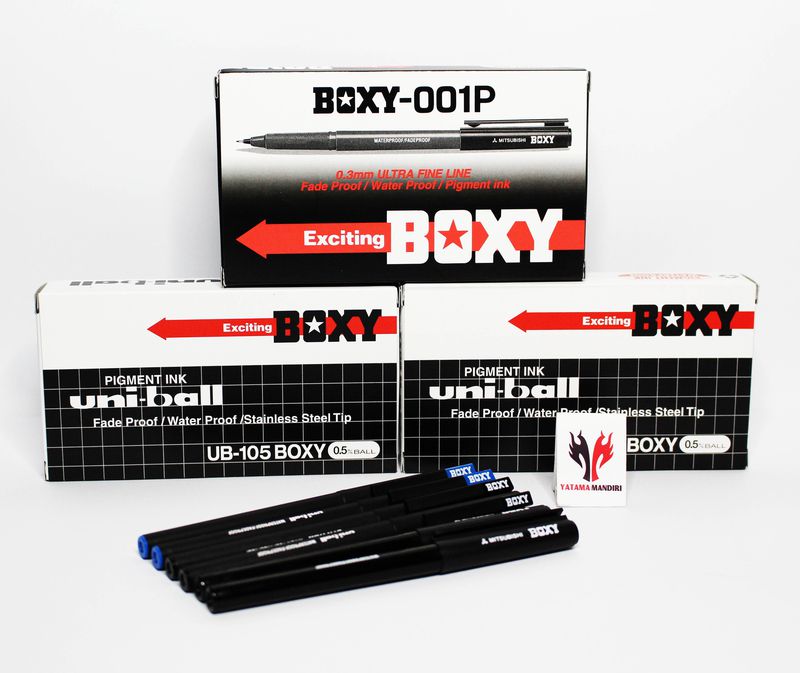Bolpoint Boxy UB-105 - Hitam
