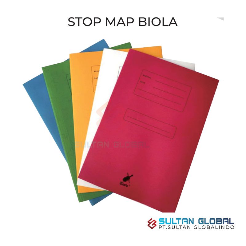 Map Kertas Biola F4