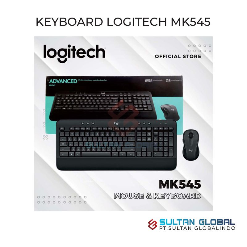 Keyboard Mouse Combo LOGITECH MK545 Advanced Wireless