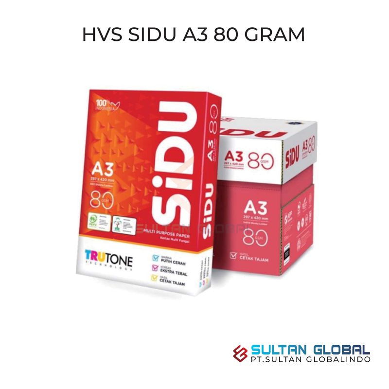 HVS SIDU A3 80gram