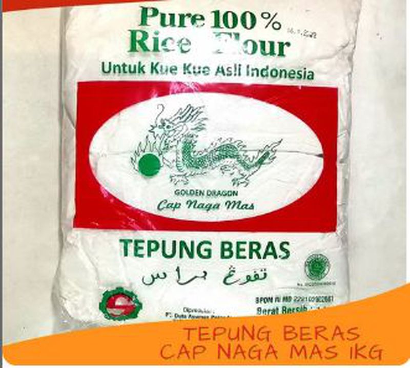 Tepung Beras Cap Naga Mas 1Kg