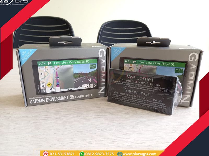 Garmin DriveSmart 55 GPS Navigasi Mobil