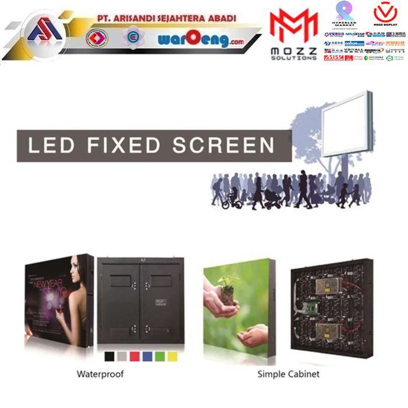 VIDEOTRON P8- OUTDOOR (cabinet ukuran 960*960mm)