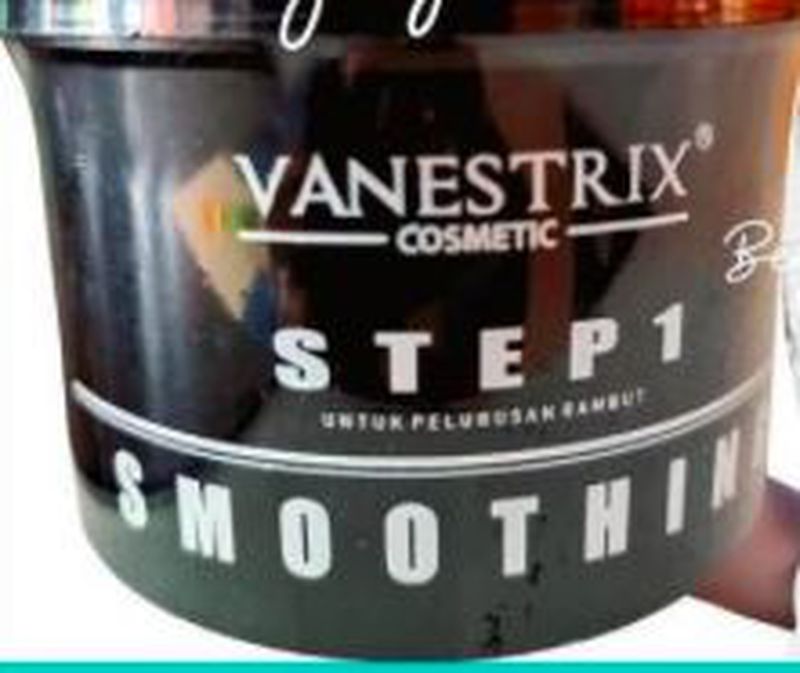 Cream Pelurusan Cream Step 1