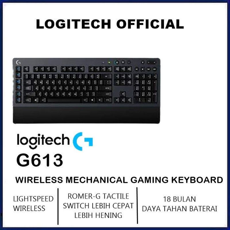 Logitech G613 Wireless Mechanical Gaming Keyboard G 613 Game