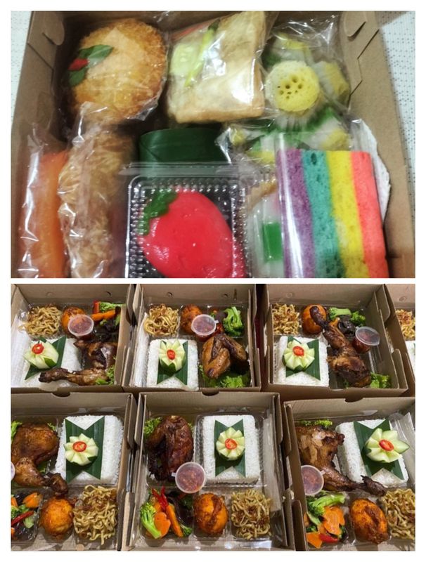nasi box+ snackbox