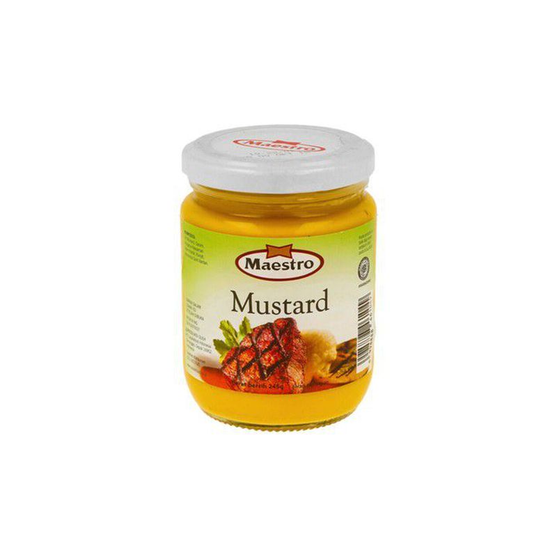 Mustard Sauce Maestro Botol 245g