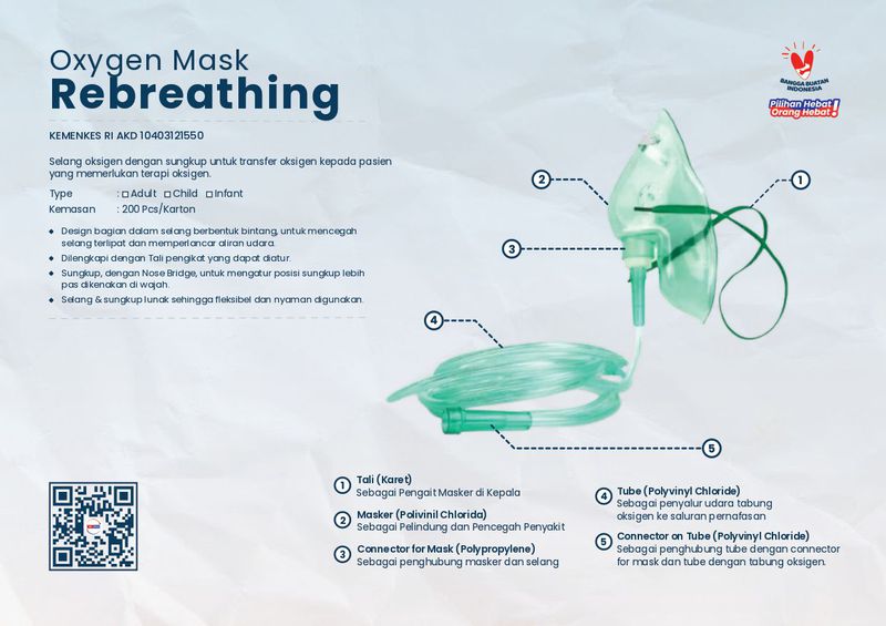 Oxygen Mask Nam Medical - Infant