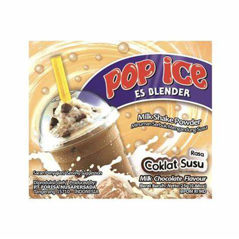 POP ICE COKELAT SUSU