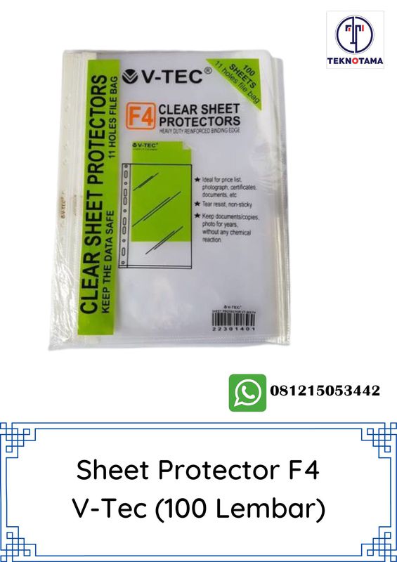Sheet Protector F4